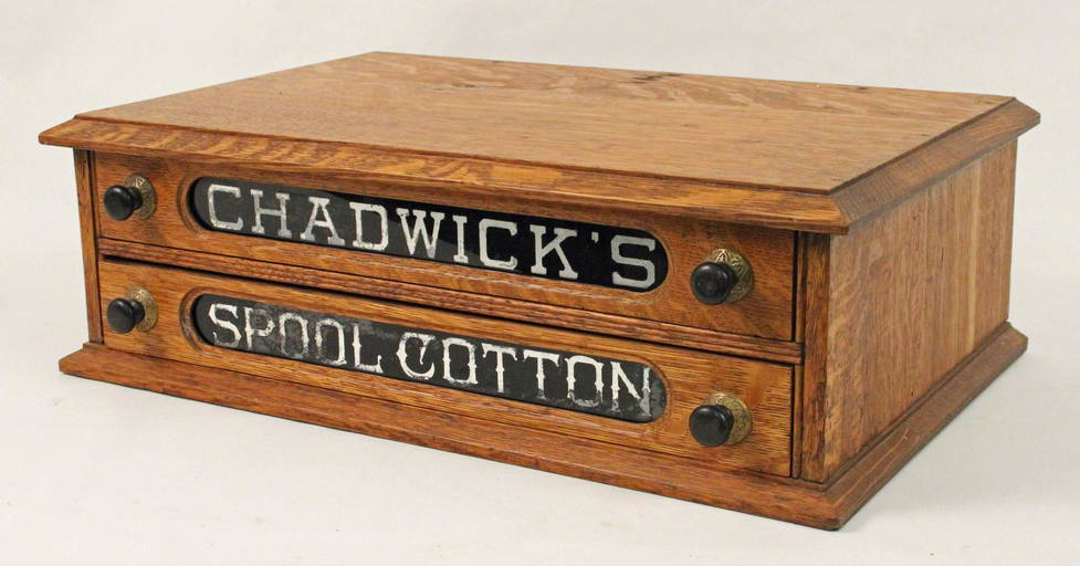 Chadwick's Two Drawer Spool Cabinet