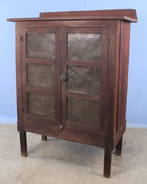 IMPORTANT SHENANDOAH VALLEY OF VIRGINIA FEDERAL WALNUT PUNCHED-TIN ...