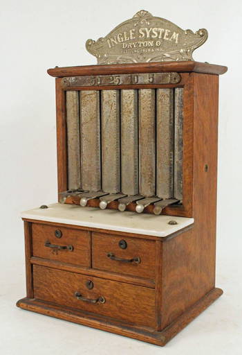 Ingle System Token Dispenser, Circa 1911