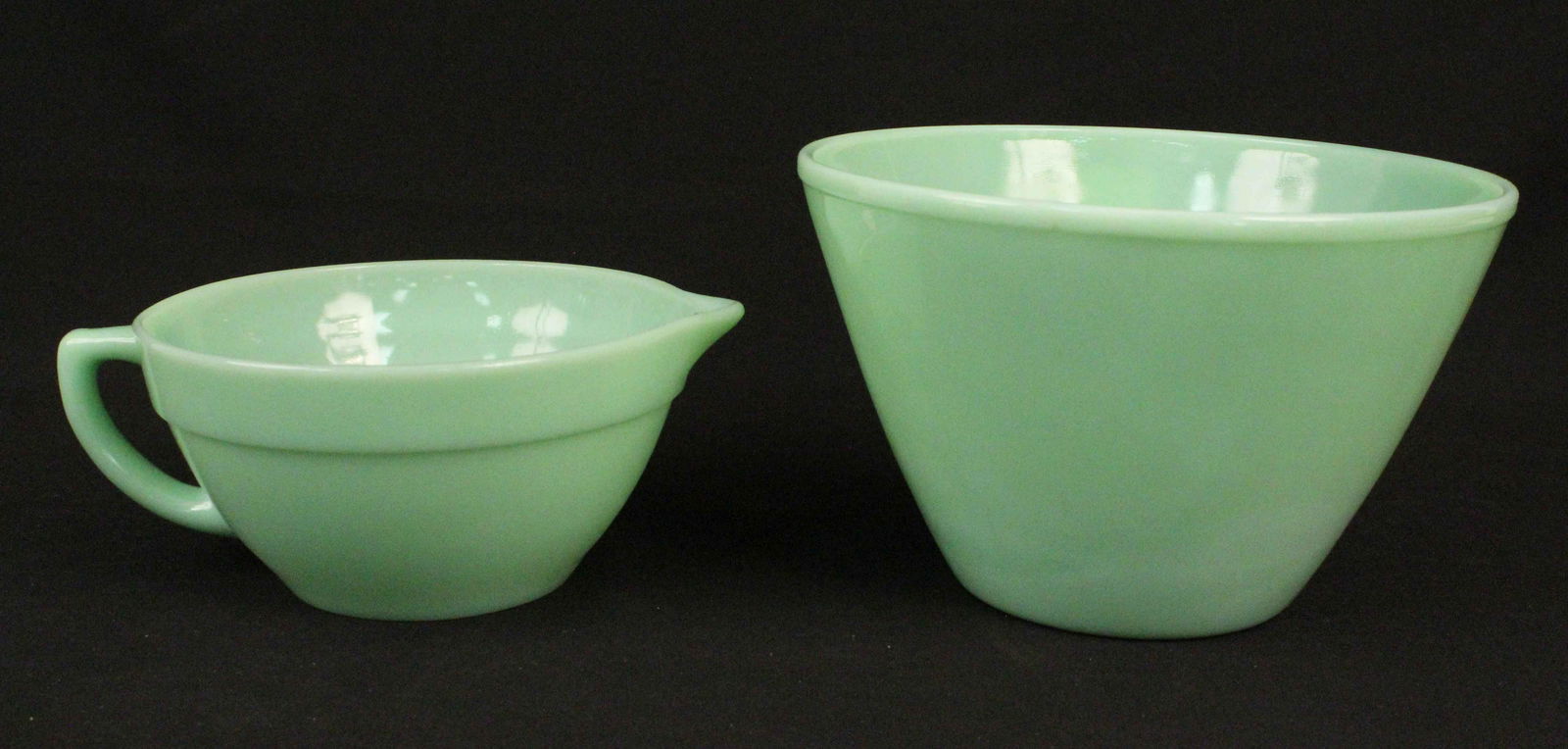 Fire King Jadeite Batter & Splash Proof Bowls