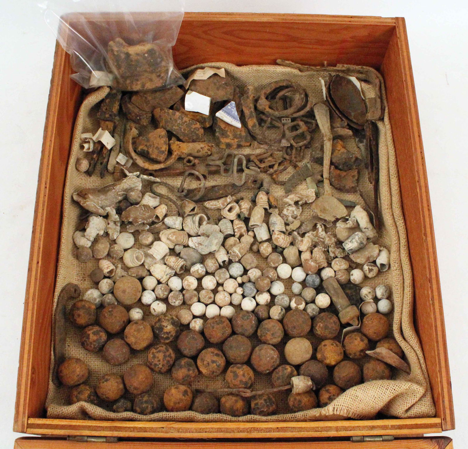 Large Group Of Dug Civil War Artifacts