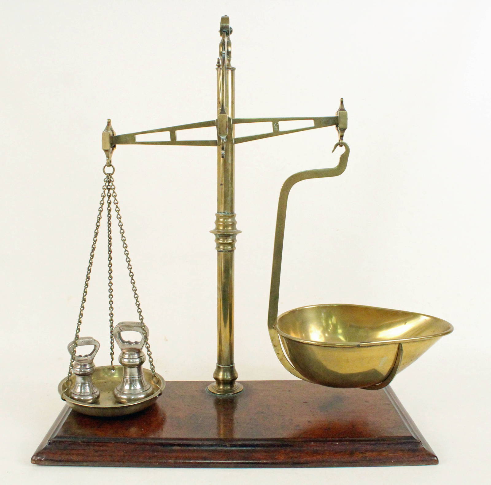 19th C. Parnall Store Counter Balance Scale Auction