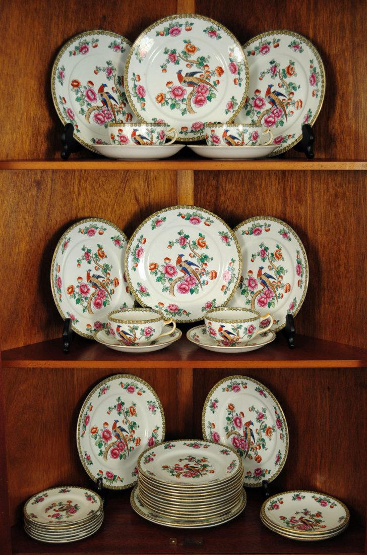 F. Winkle & Co. Whieldon Ware Pheasant Plates - Nov 22, 2014 | Kennedys ...
