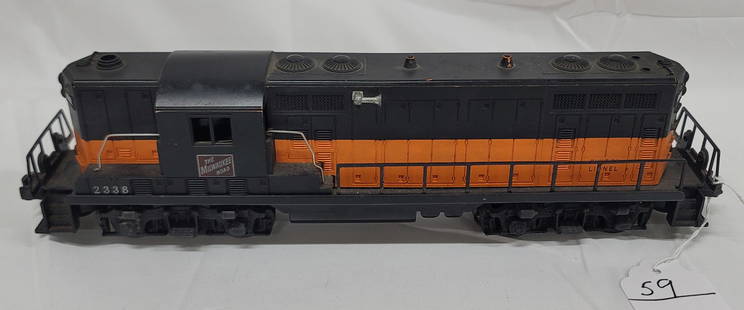 Lionel 2338 Milwaukee Road Gp 7 Diesel Locomotive