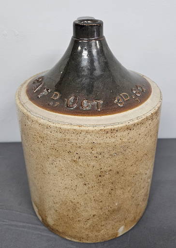 3 Gallon 1882 Liquor Jug
