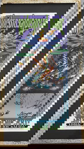 Widespread Panic Autographed Fall Tour 2002 Concert Poster