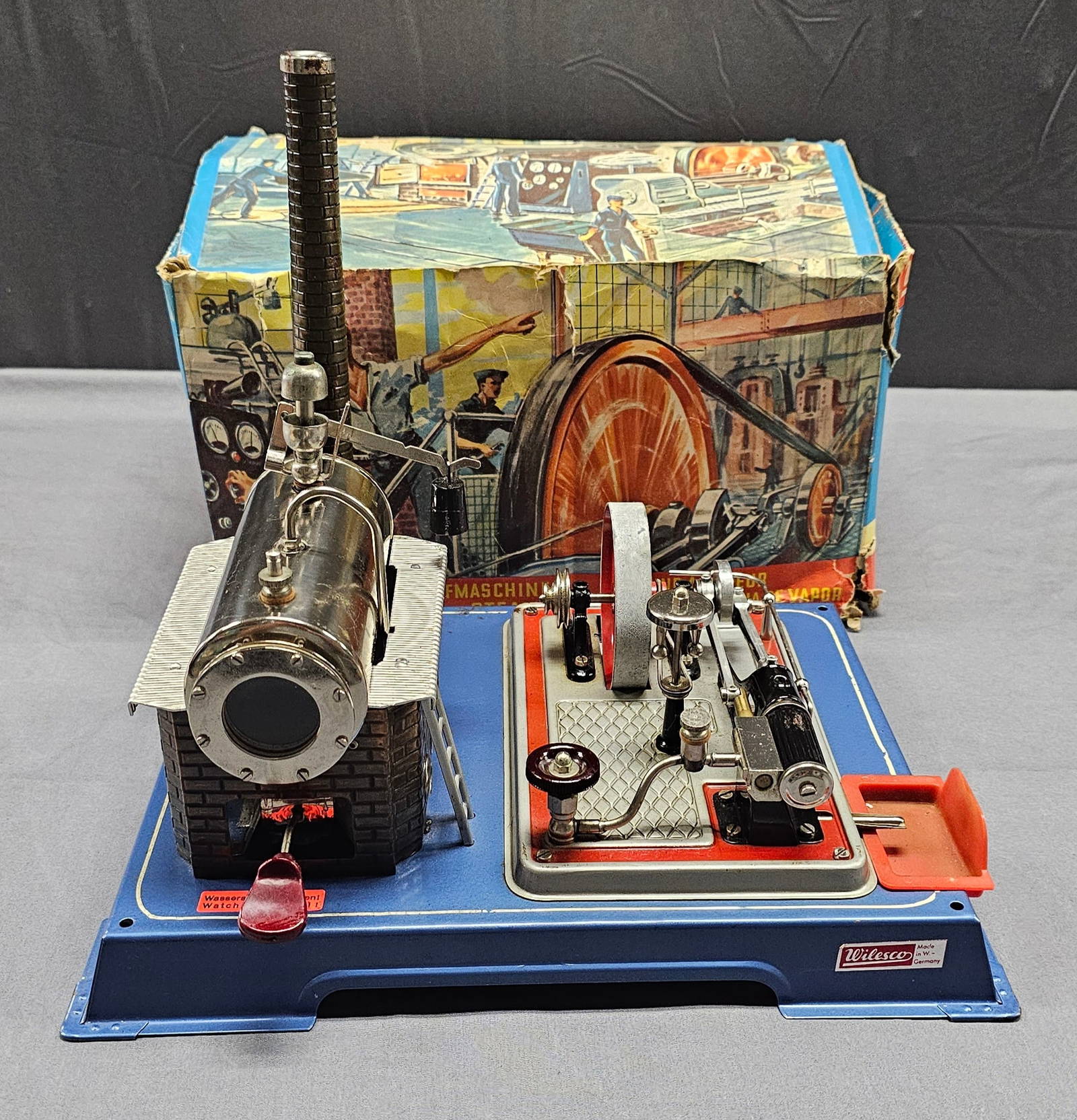 Wilesco D16 Toy Steam Dampfaschine Engine Auction