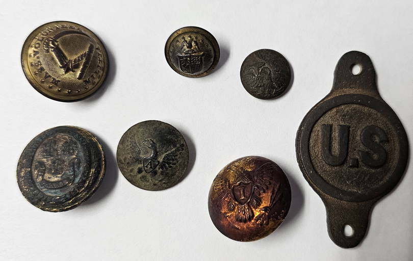 Civil War Union Button Lot