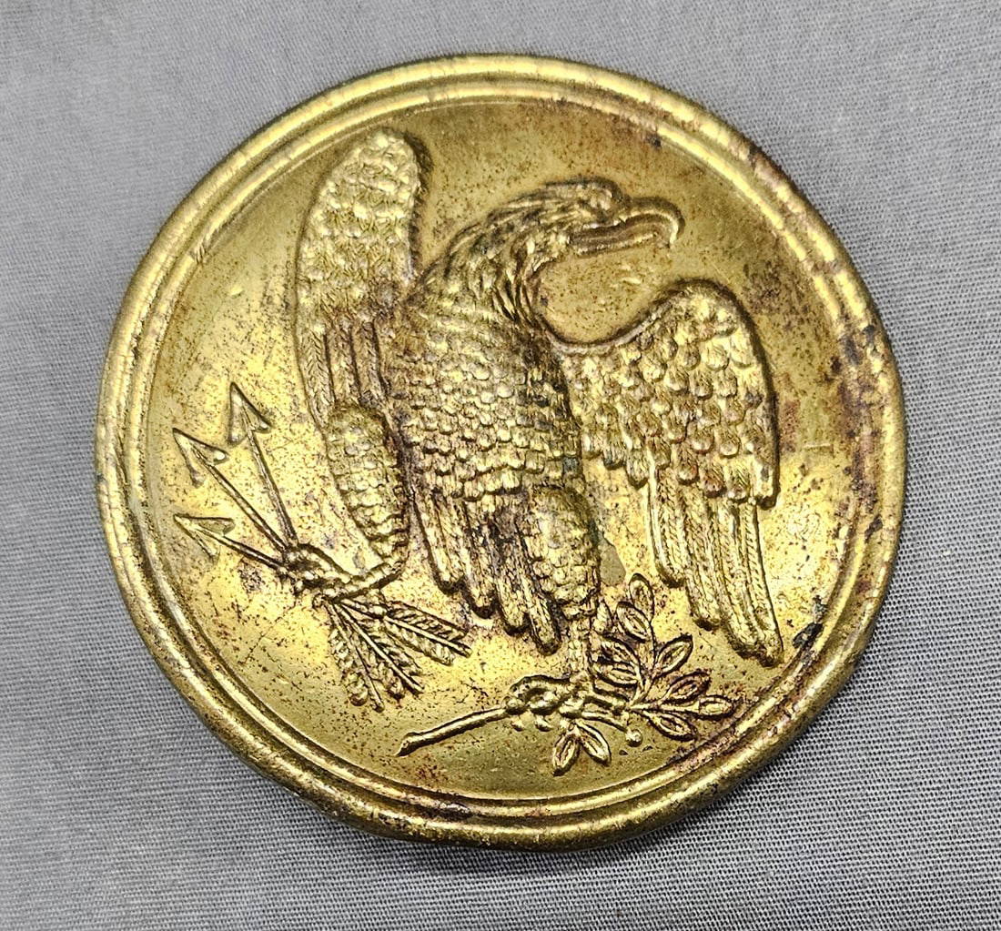 Authentic Civil War Union Eagle Breast Plate Auction