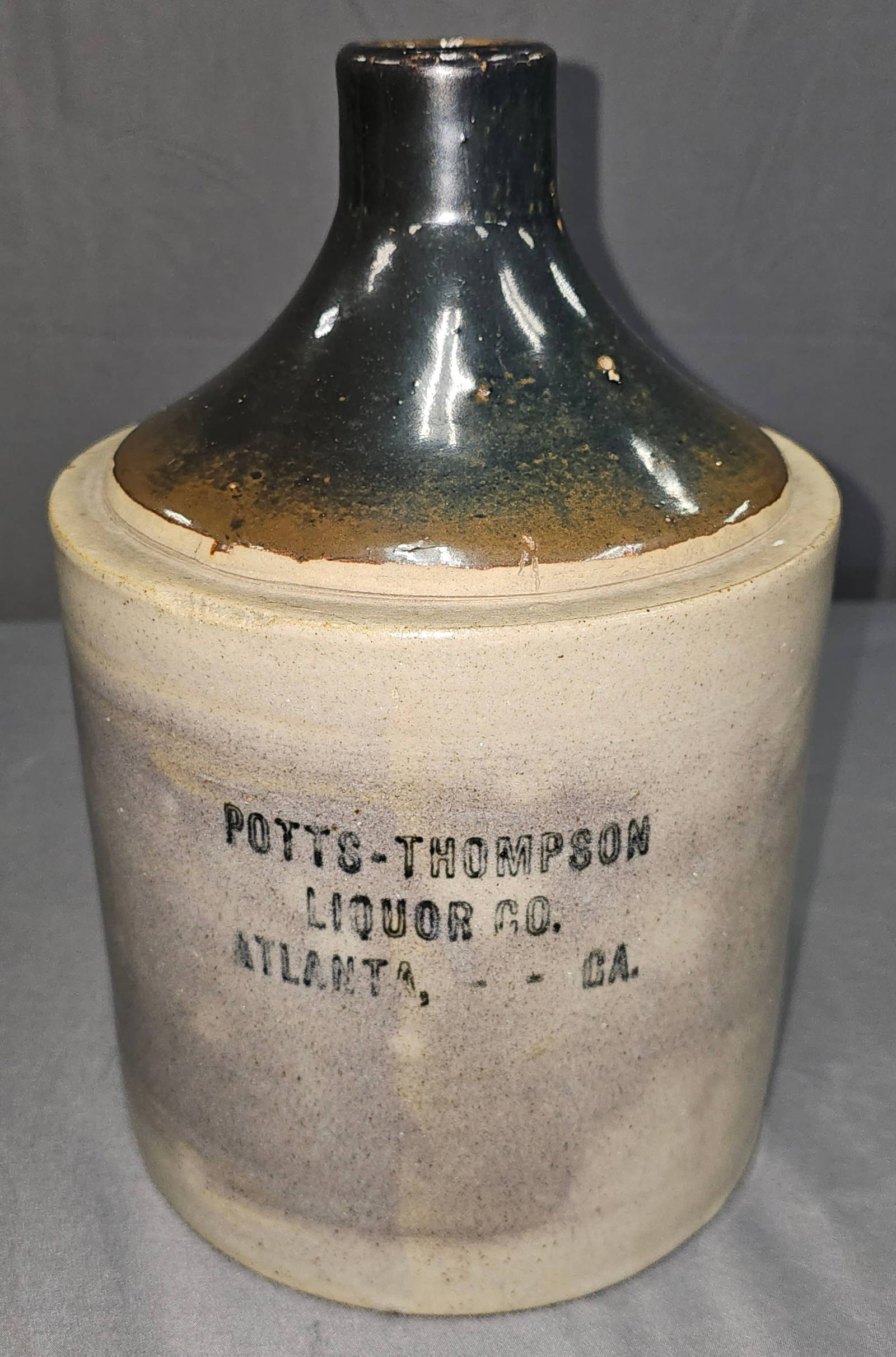 Potts-thompson Atlanta Ga. Liquor Co. 1 Gal Jug Auction