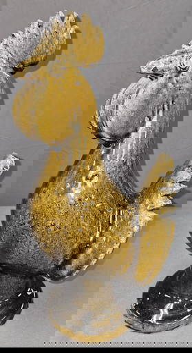 1986 Edwin Meaders Green Rooster