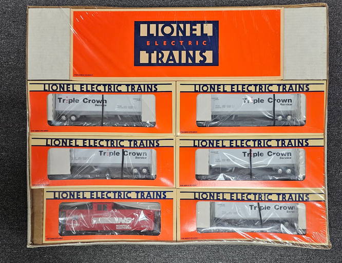 Lionel Norfolk Southern Dash 8 Train Set (nib) 1992lionel Trains Set 6 ...