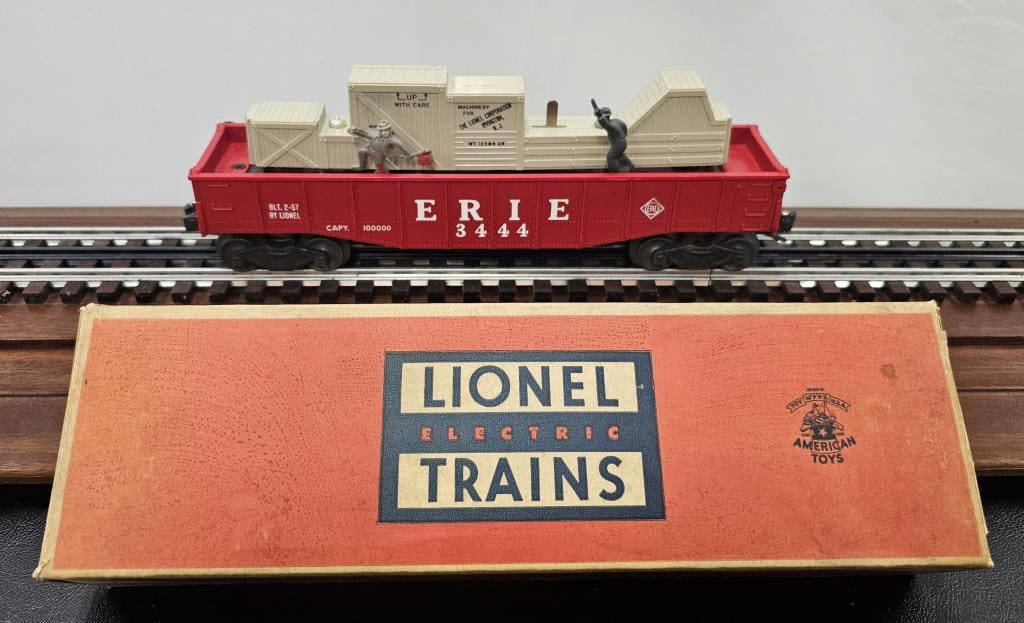 Lionel Post War 3444 Animated Hobo Boxcar Auction