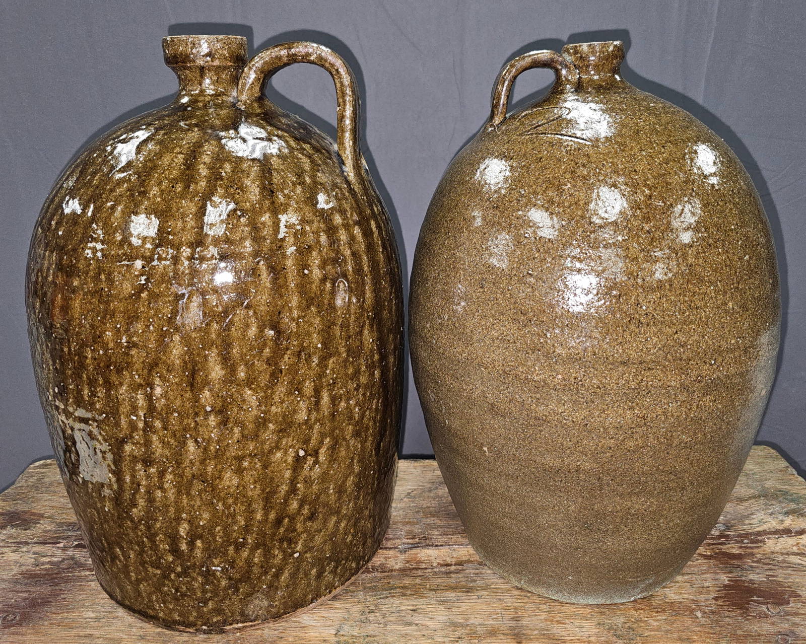 Fine Catawba Valley North Carolina Jug Lot Auction