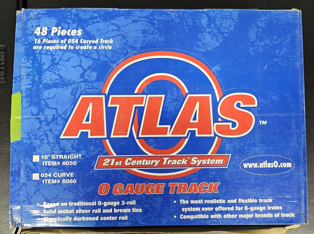 Atlas #6060, O-gauge Track 48 Pieces, (nib) Auction