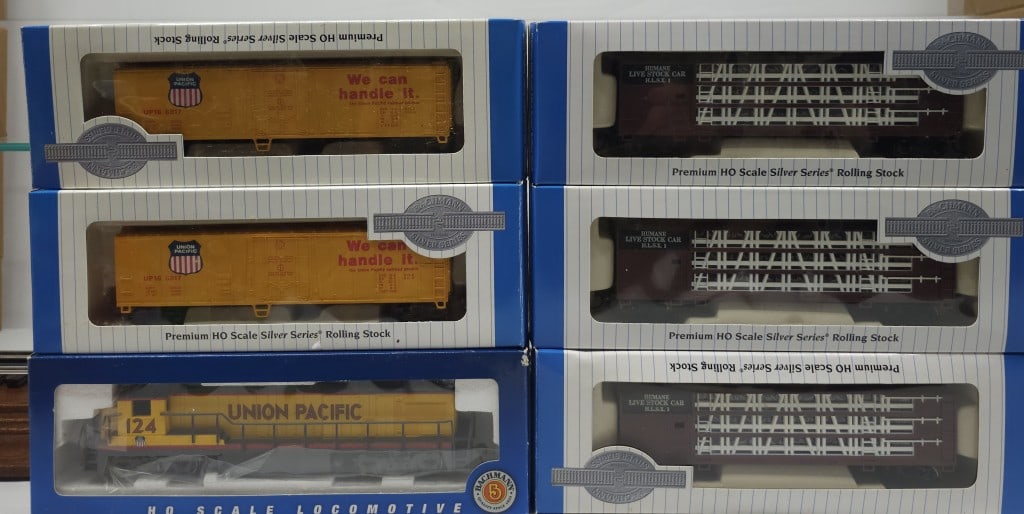 Bachmann Up Loco., Reefer, Livestock Car Lot Of 6 - Aug 10, 2025 ...