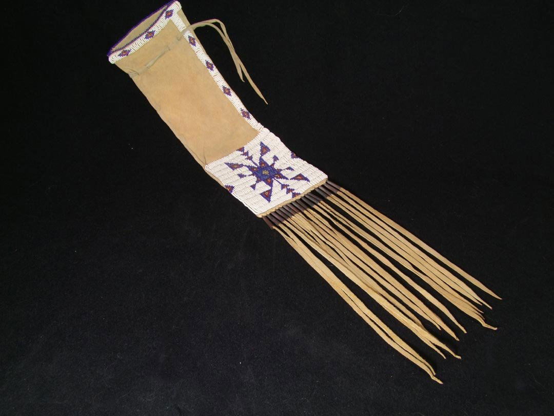 Native American Beaded Pipe Bag