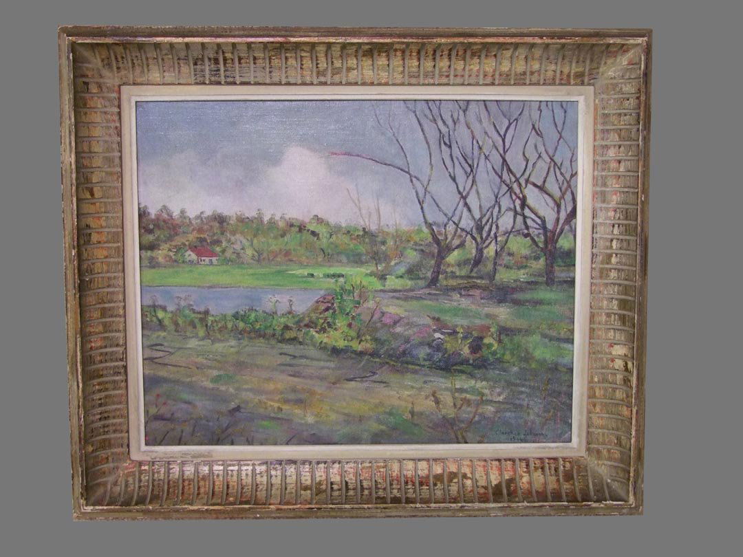Clarence Johnson Painting (1894 1981)