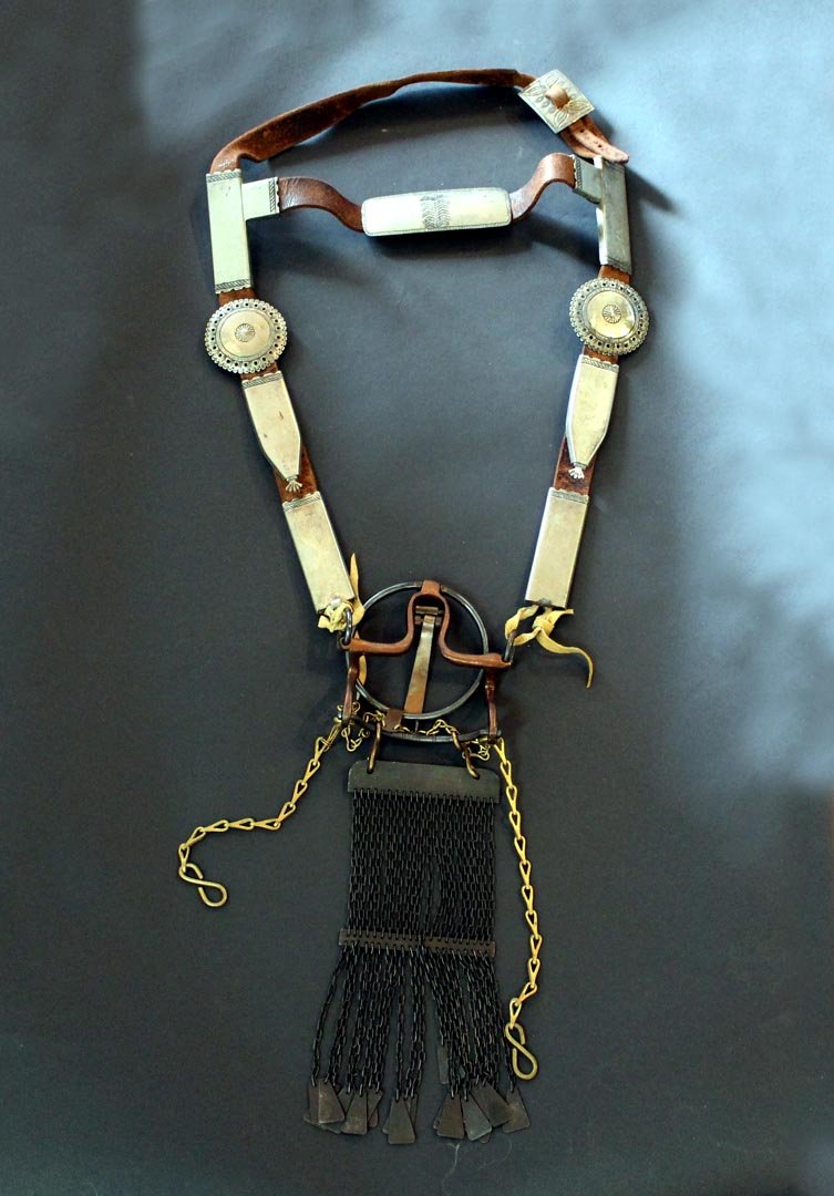 1930s Navajo Horse Bridle