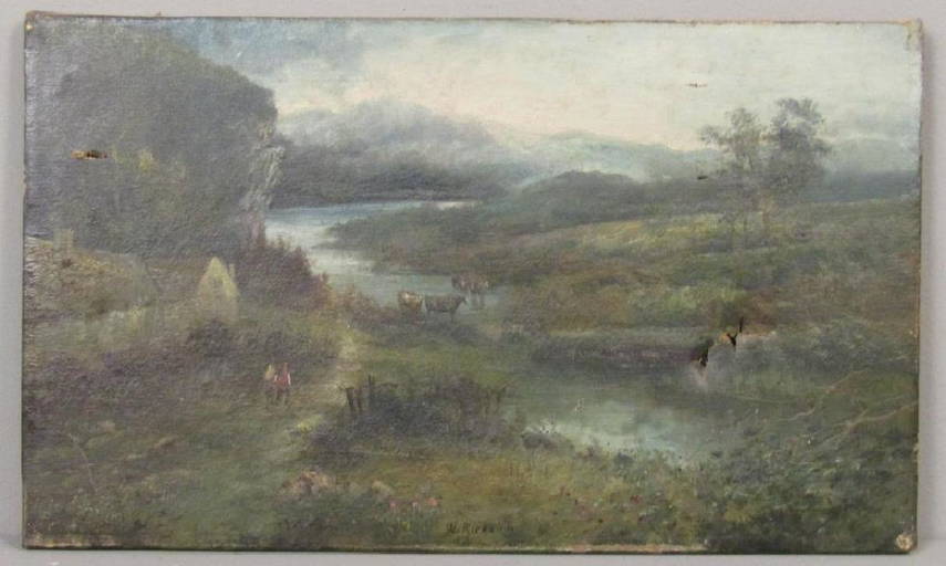 Signed W. Richards - Oil on Canvas - Jul 26, 2018 | Hutter Auctions NYC ...