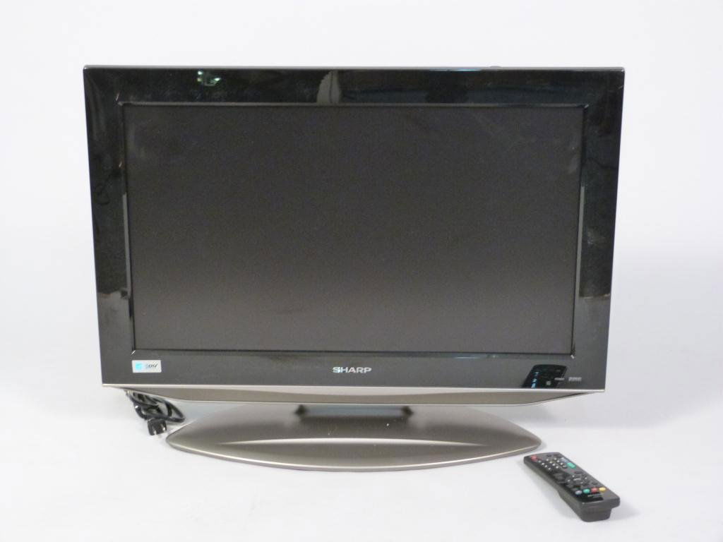 25 Sharp Flatscreen Hi Definition Television" - May 11, 2013 | Hutter ...