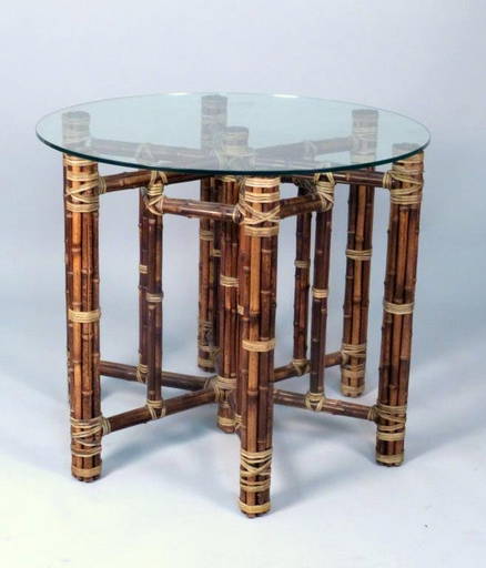 Bamboo Posted Center Table - Feb 15, 2014 | Hutter Auctions NYC in NY