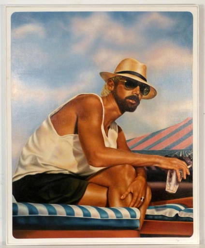 Christine Fromentin (american, Xx) Oil On Linen