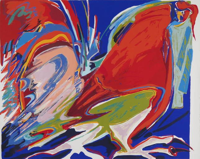 Arie Van Selm (dutch, B. 1940) Lithograph