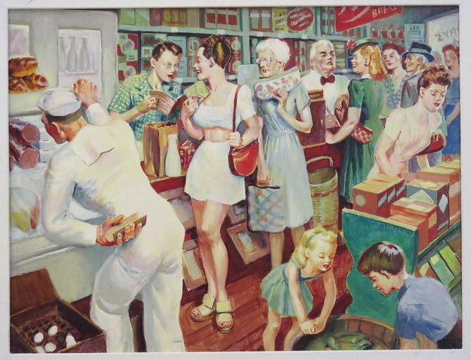 Joseph E. Bolden (american, 1902 1979) Oil