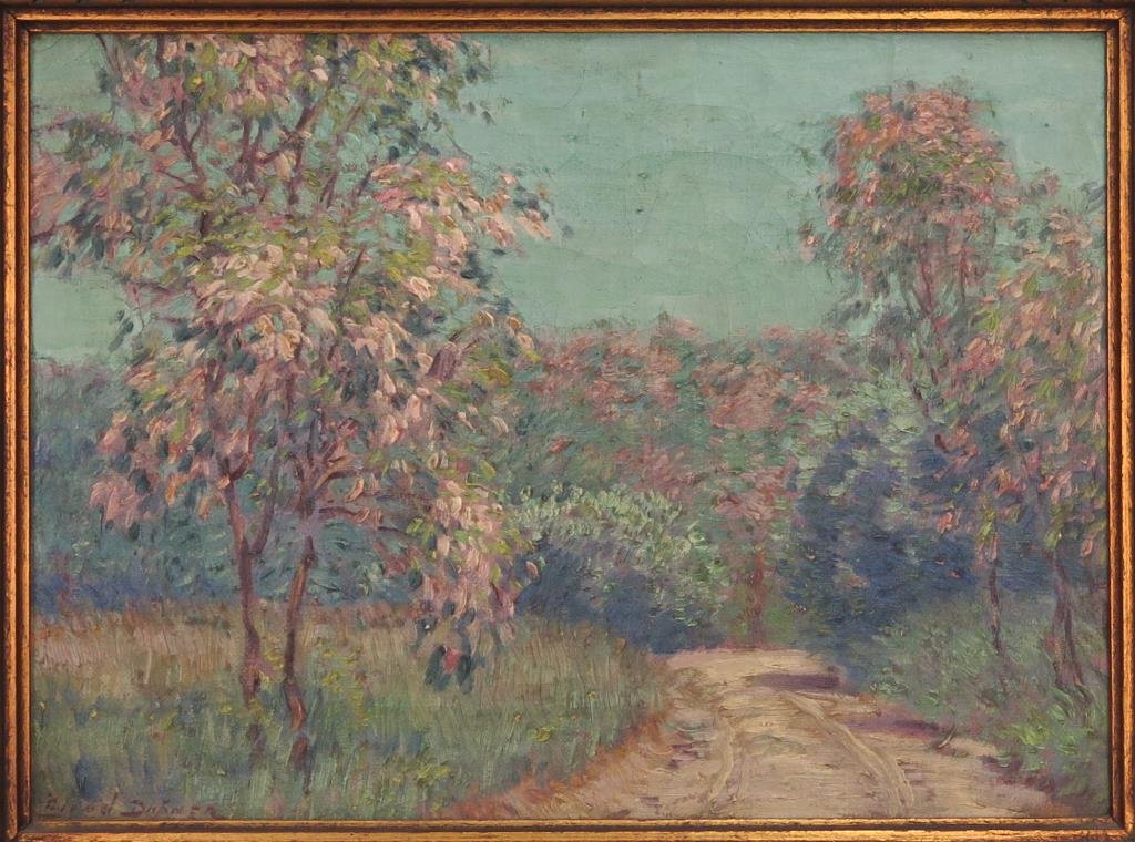 Edward Dufner (American 1872 - 1957) oil on canvas