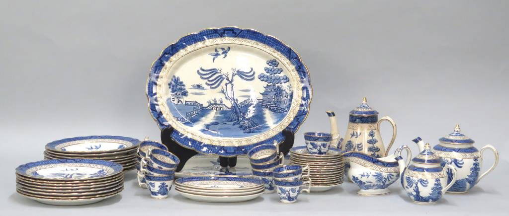 Booths Porcelain 52 Piece Dinner Service