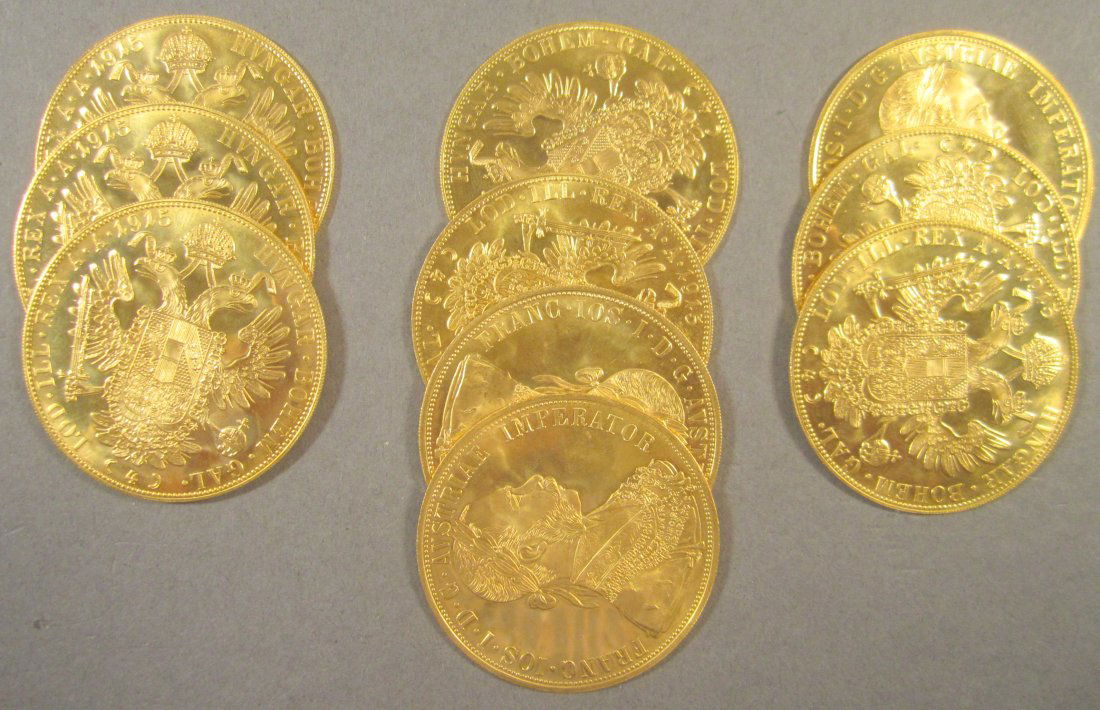 1915 Franc Ios I.d.g. Austriae Imperator Coin