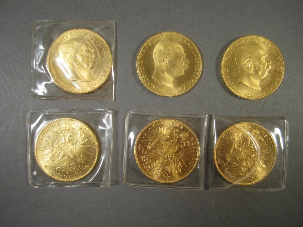 1915 Franc Ios I.d.g. Austriae Imperator Coin