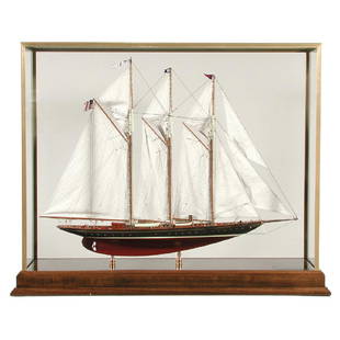 Ship Cutaway With Model Cannon Highly Detailed