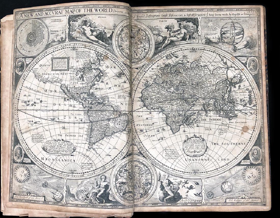 John Speed, 1627, A Prospect Most Famous Parts of World