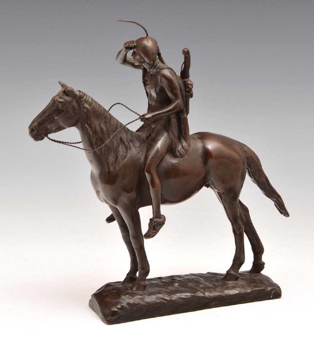 Cyrus Edwin Dallin (1861-1944), The Scout, Bronze - Sep 29, 2018 | San ...