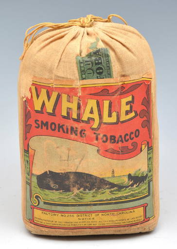 Pouch of "Whale" smoking tobacco. - Feb 02, 2019 | San Rafael Auction ...
