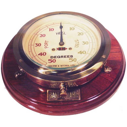 Very Good Ship's Inclinometer From The Vessel Sant