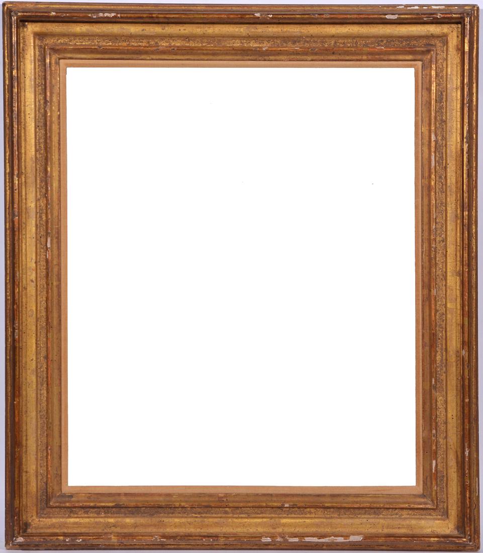 Italian Hand Carved & Gilt Wood Bolection Molded Frame