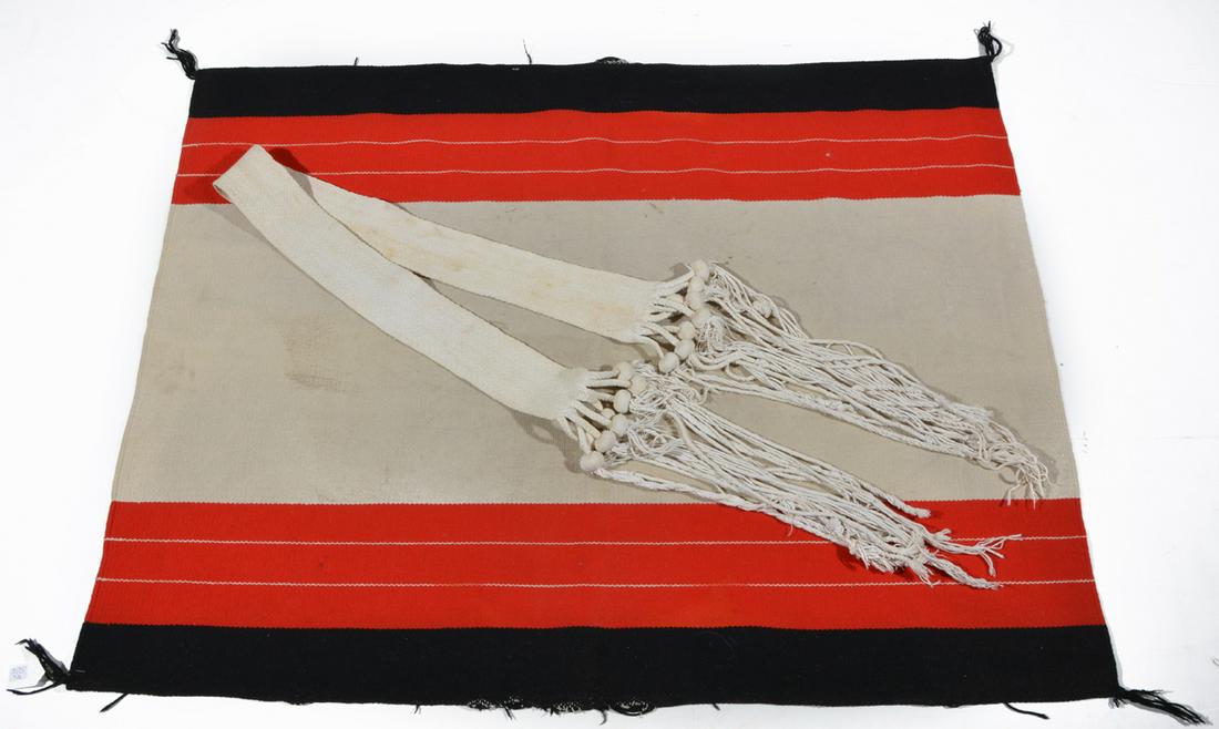 Hopi Manta & Rain Sash, c. 1950's. - Oct 19, 2019 | San Rafael Auction ...