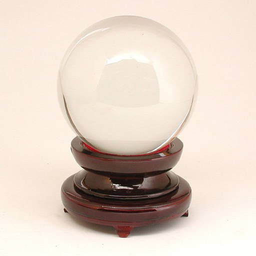 1: Large Crystal Ball & Stand - Jun 14, 2008 | San Rafael Auction ...