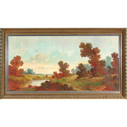 De Coster Painting, Landscape