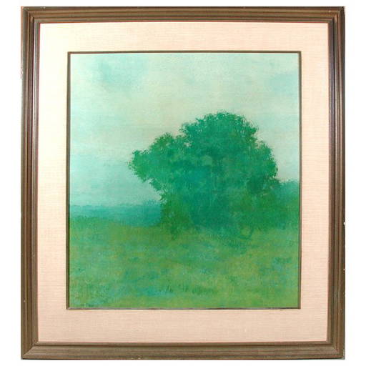 Richard Mayhew Painting, "mezzo Forte"