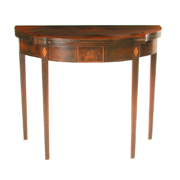 122: Hepplewhite Style 1920s Card Table