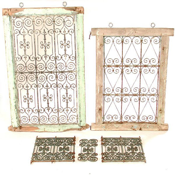 524: Wrought Iron Turkish Windows