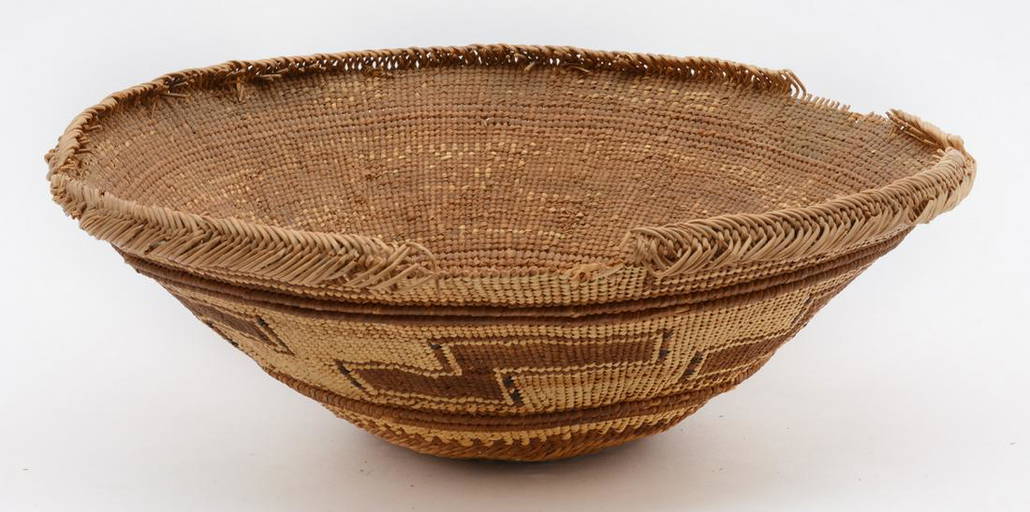 Yurok Native American Hopper Basket