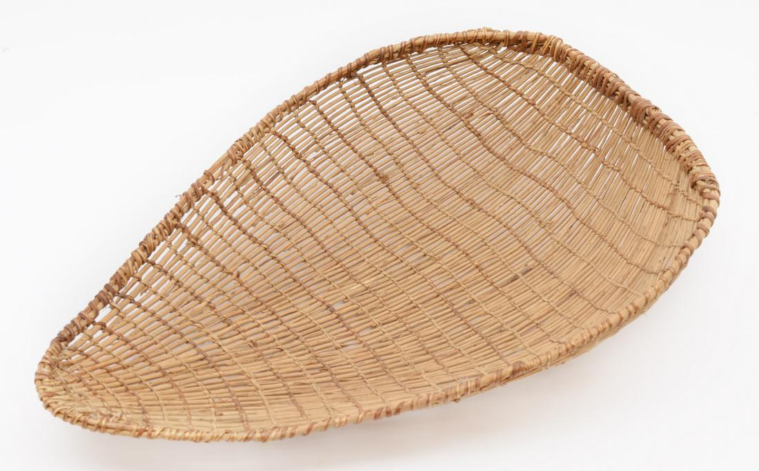 Paiute Native American Winnowing Basket