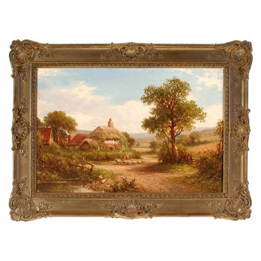 Attributed To Robert Fenson English Painting