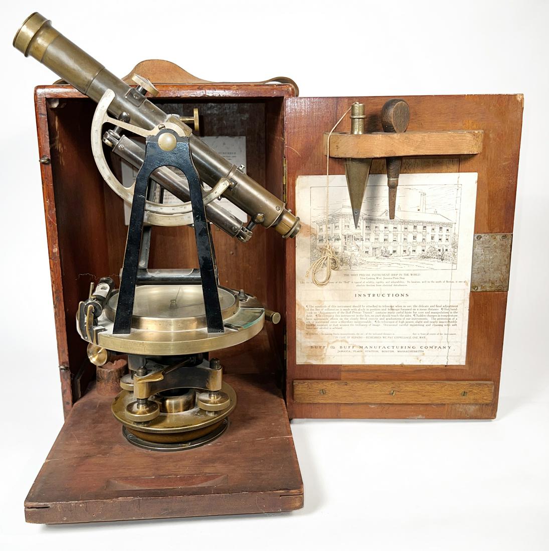 Buff & Buff Surveyor's Transit with Tripod - Dec 03, 2022 | San Rafael ...