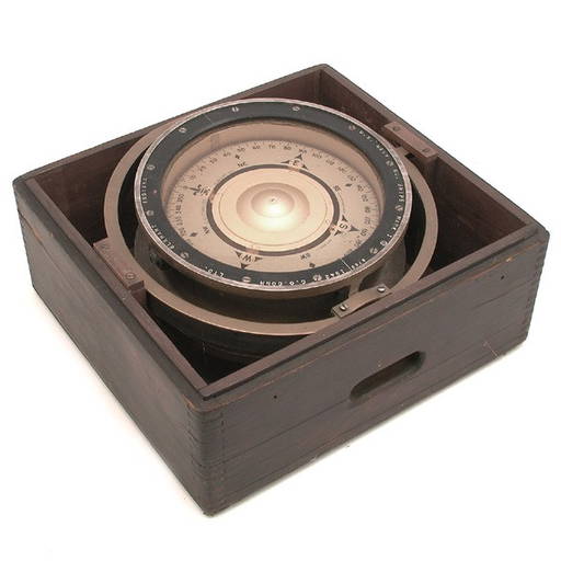 U.s. Navy Bu Ships Mark I Compass